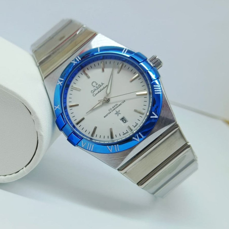 OMEGA CONSTELLATION VERY PREMIMUM WATCH FULLY METAL BODY COLOUR GUARAN ...