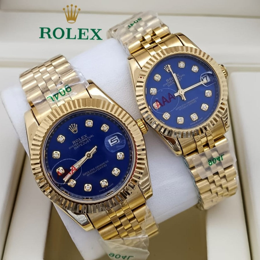 FOR THE VERY FIRST TIME ROLEX FIRST COPY COUPLE WATCH NATIONAL DAY OFF ...